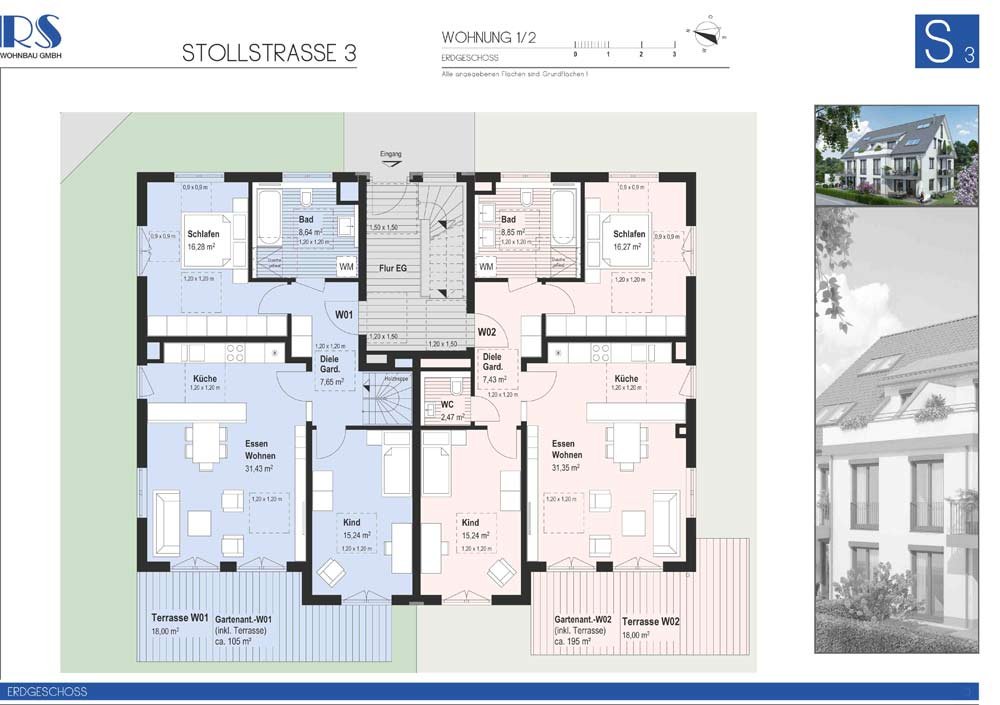 S3 Living - Stollstraße 3 - Munich-Perlach - buy new build Condominium