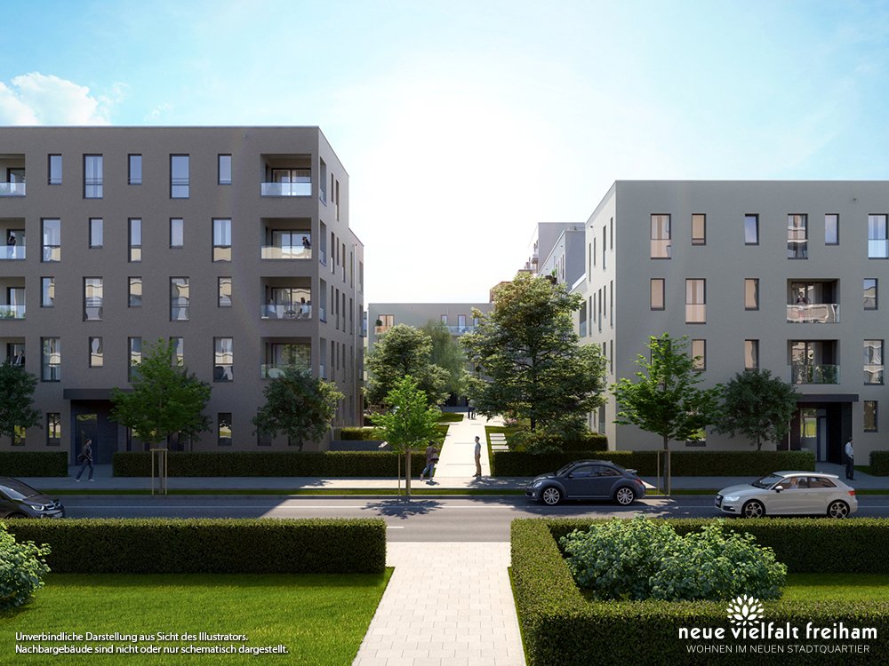 Neue Vielfalt Freiham - Munich-Freiham - buy new build Condominium