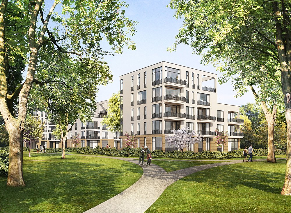 Averhoff-Park - Hamburg-Uhlenhorst - buy new build Condominium
